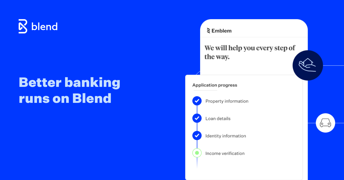 Consumer Banking Suite: Better banking runs on Blend | Blend