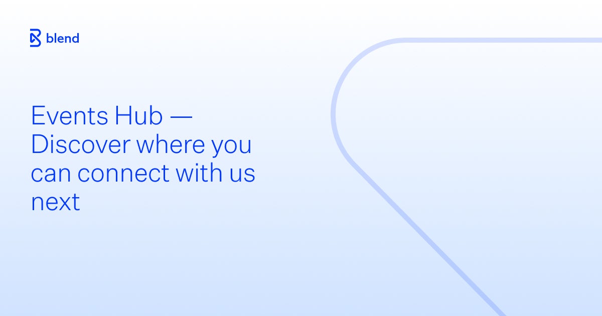 Events Hub - Upcoming events and on-demand webinars | Blend